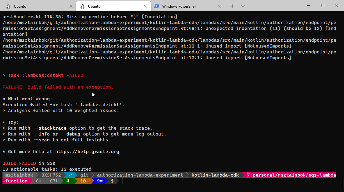 Windows Terminal becomes unusable after running gradle in WSL · Issue #12897 · microsoft ...