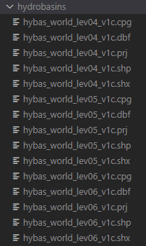 Missed projection description for a hydrobasins shapefile · Issue #440 · pypsa-meets-earth/pypsa ...