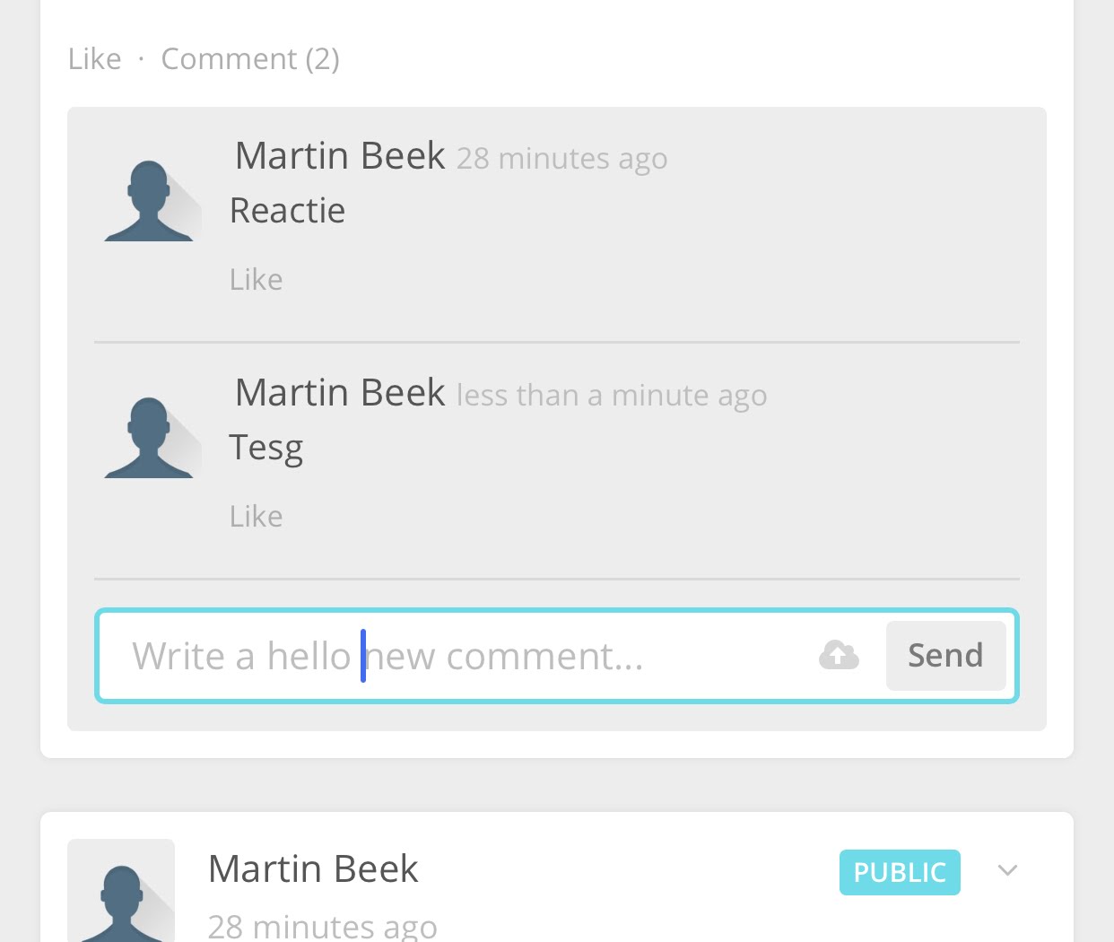 After Placing A Comment The Next Comment Input Field Is Not Empty · Issue 2842 · Humhubhumhub