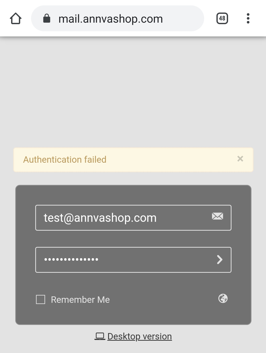 Rainloop - cannot login as user - authentication failed · Issue #2014 · RainLoop/rainloop ...