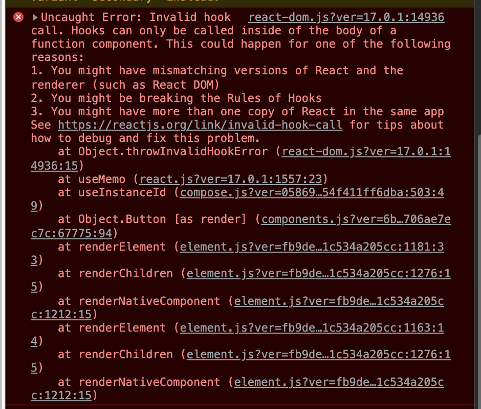 WordPress 5.9 Block Editor - custom developed block with React "Invalid hook call." error ...