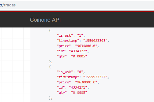 Coinone Incorrect Side Of Trade · Issue 5258 · Ccxtccxt · Github