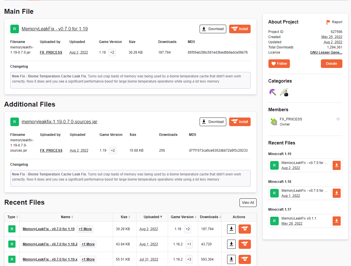 Cannot accurately download the corresponding version of the mod · Issue #158 · packwiz/packwiz ...