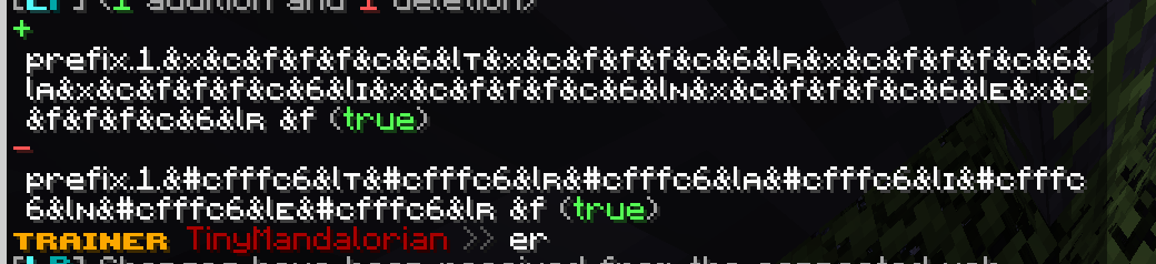 Hex code not working · Issue #34 · nhulston/ChatCore · GitHub