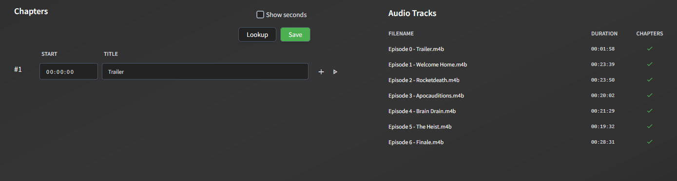 [Enhancement]: Chapter editor add an option to set chapters based on ...
