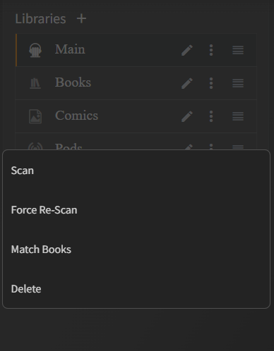 [Usability/Accessibility]: Mouse dependent buttons in library settings · Issue #1342 · advplyr ...