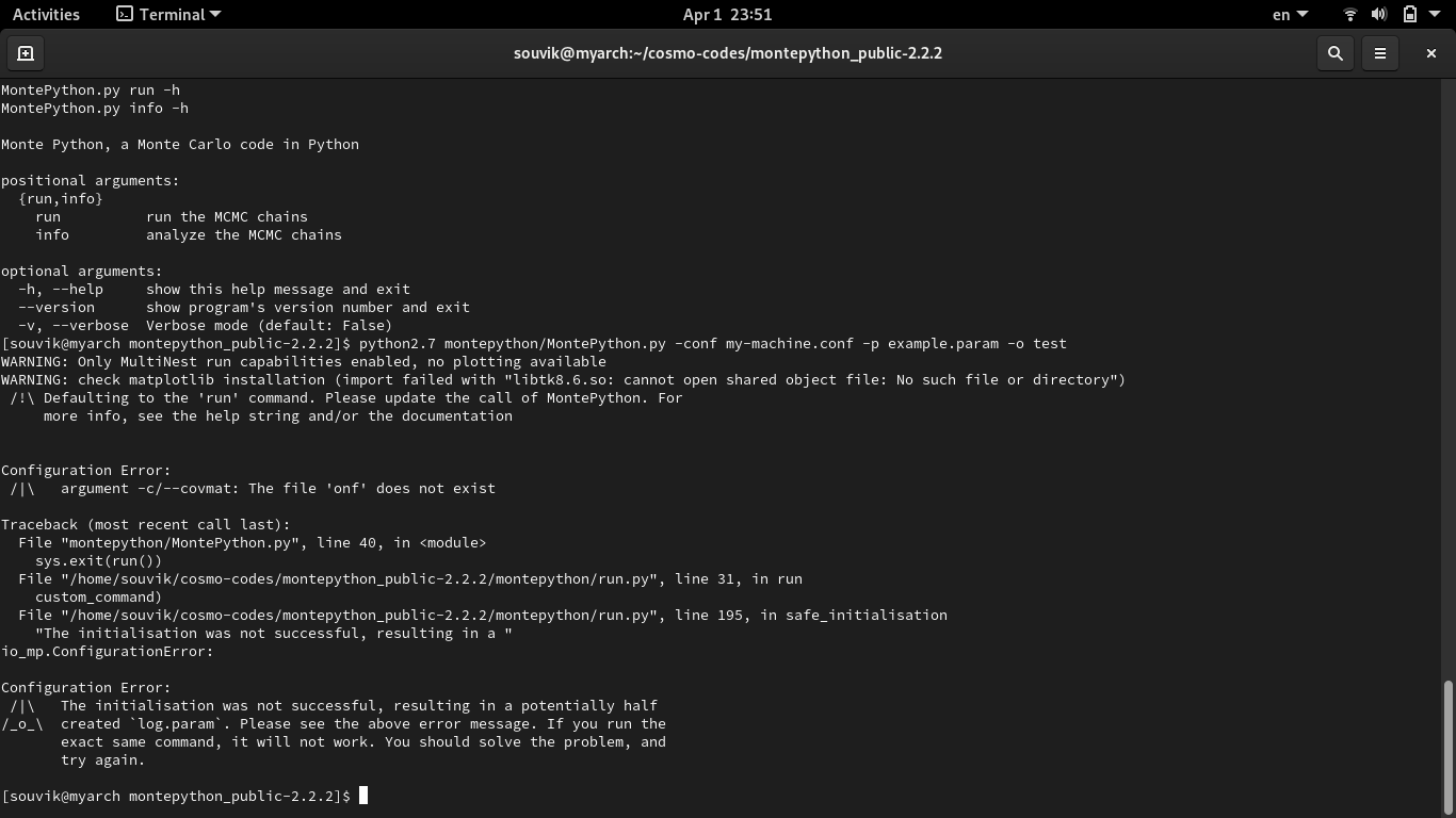 Montepython error probably due to PyMultiNest · Issue #181 · JohannesBuchner/PyMultiNest · GitHub