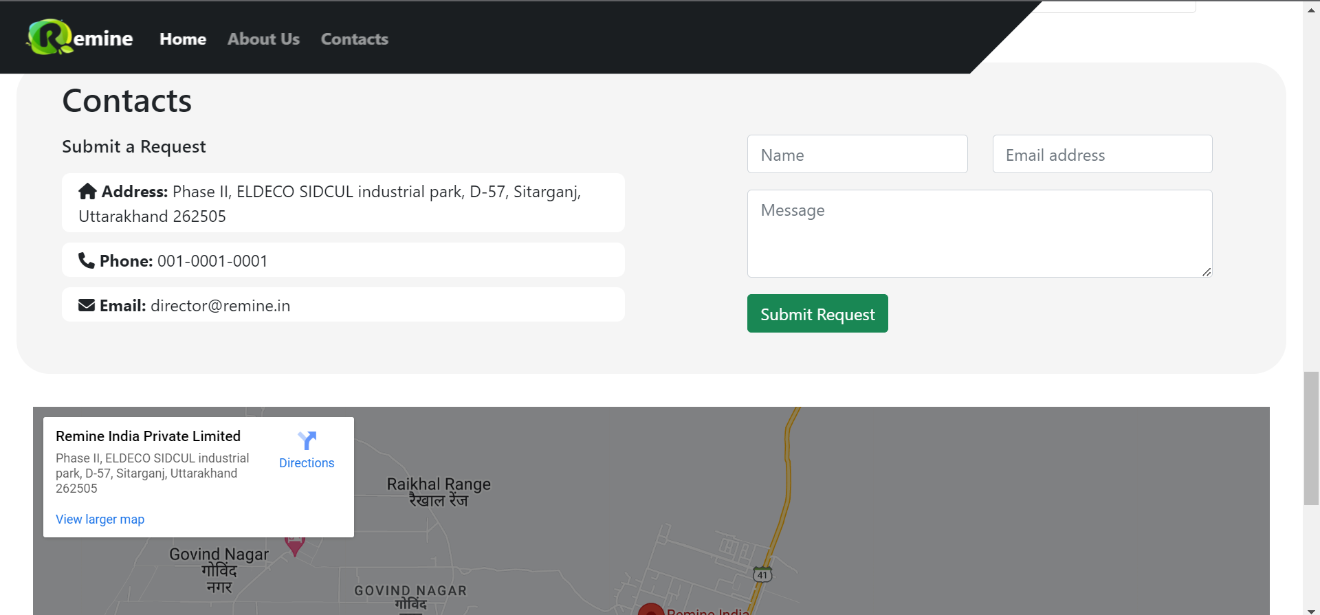 GitHub - phantomKid13/Remine_homepage: Developed a homepage for e-waste ...