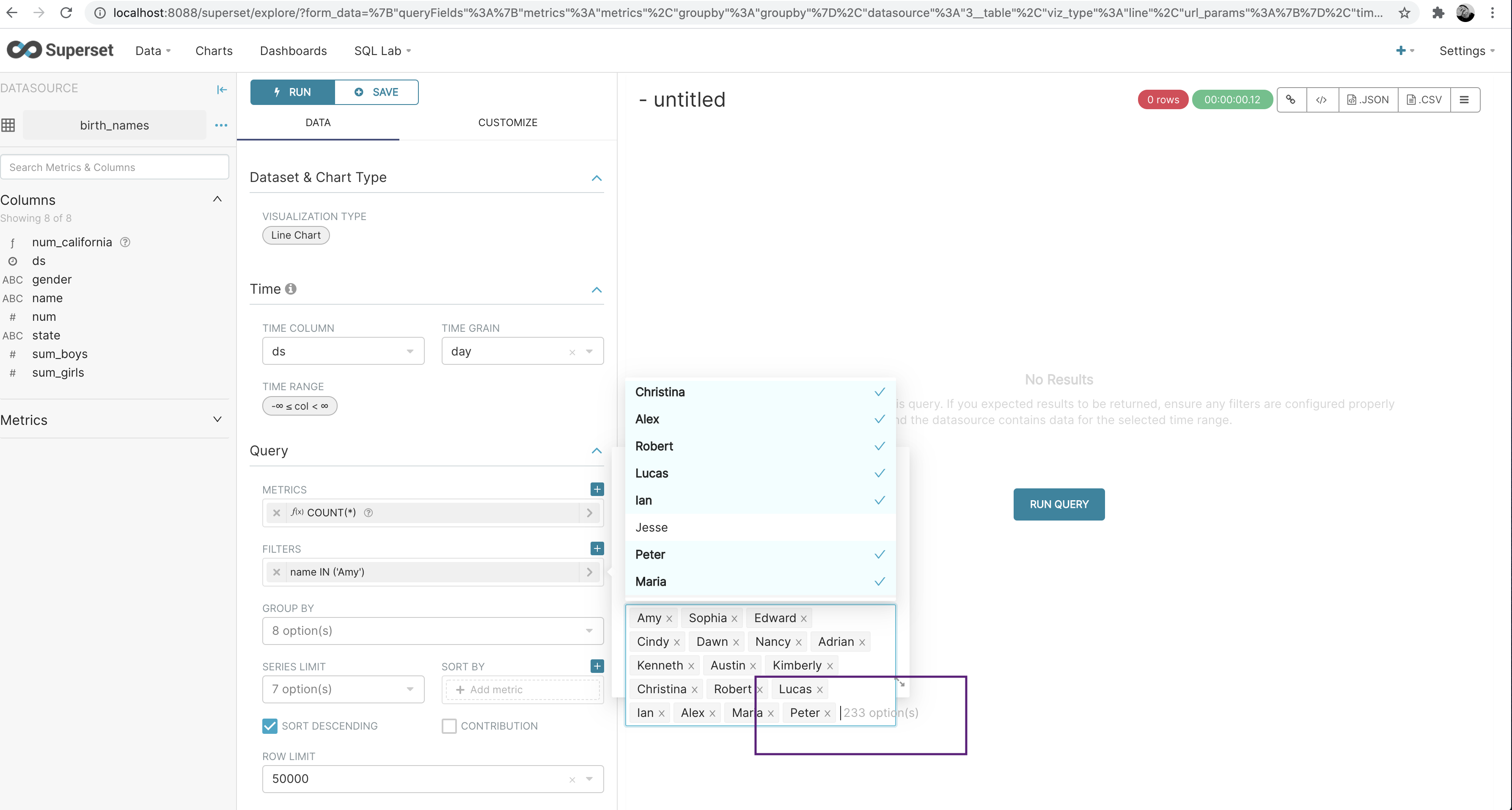 [explore]filter placeholder push out in IN and NOT IN · Issue #12139 ...