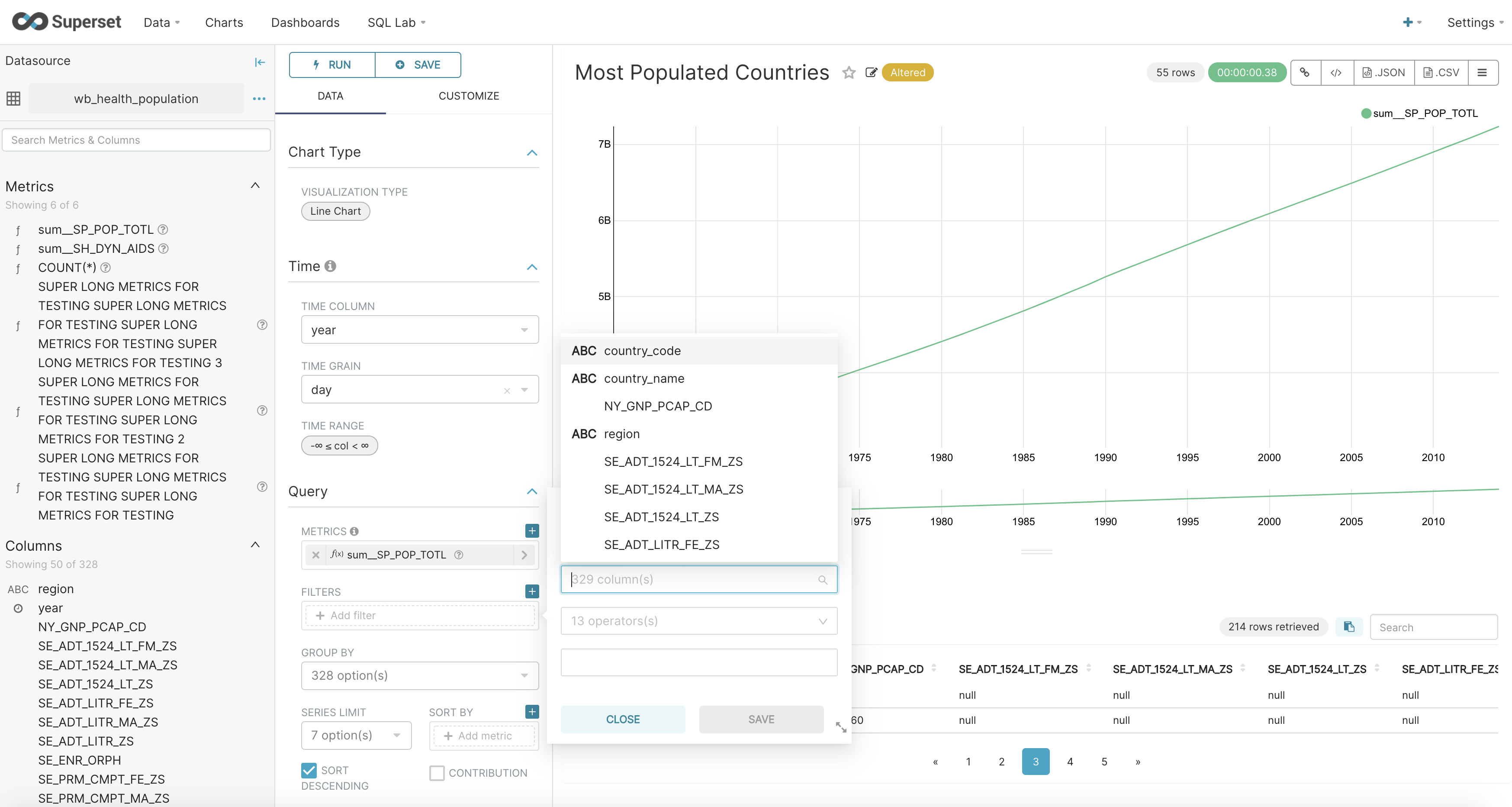 Explore Popover Opens Behind The Data Section · Issue 12372 · Apachesuperset · Github