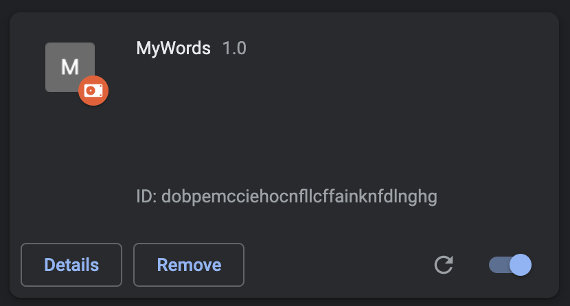 GitHub - seyeongpark/mywords-chrome-extension
