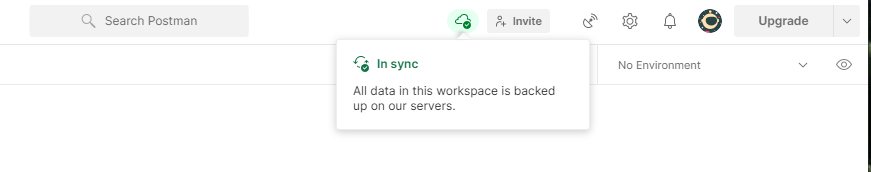 Connection Error To Sync Data With Your Servers Account Based · Issue 9487 · Postmanlabs