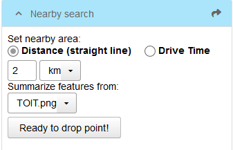 Nearby function doesnot work with feature services? · Issue #210 · tmcgee/cmv-widgets · GitHub