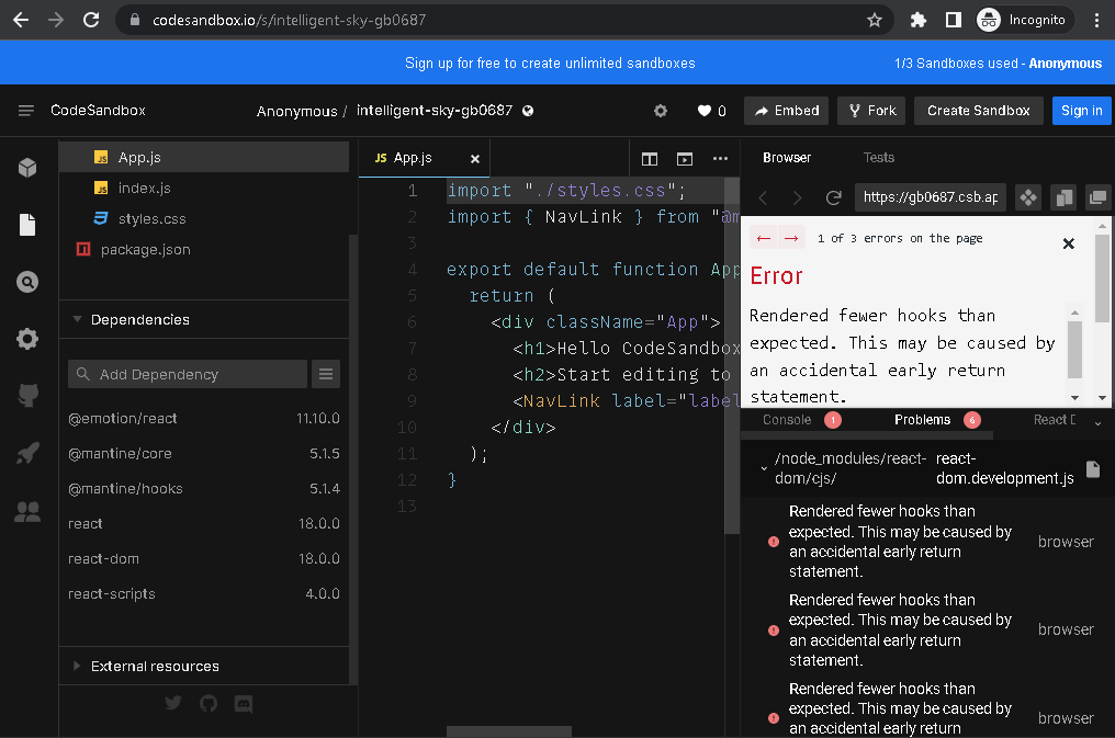 Navlink Not Working In Last Version · Issue 2100 · Mantinedevmantine · Github