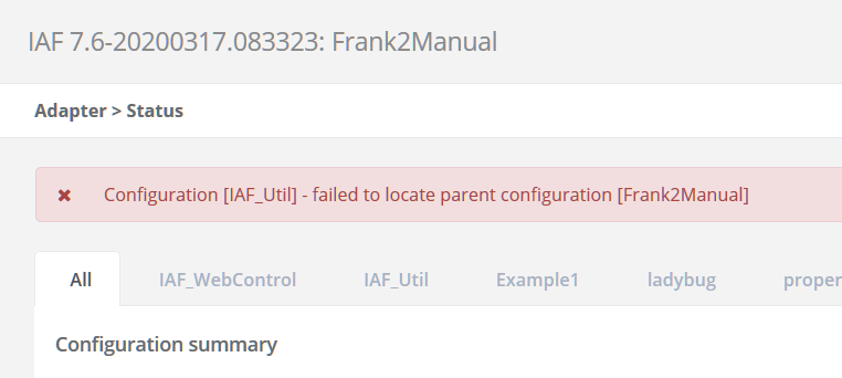 When there is no classpath configuration, the Frank!Console shows an error · Issue #509 ...