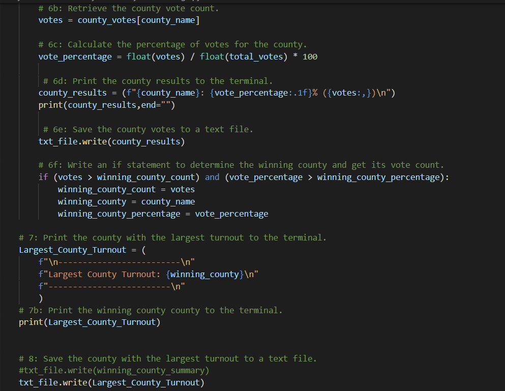 GitHub - aolayeye/Election_Analysis: Election data analysis using Python