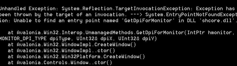 Avalonia apps not run on windows 8 (not 8.1) · Issue #1801 · AvaloniaUI ...