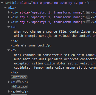 mdx - Regular HTML tag is not resolved by custom components · Issue #389 · contentlayerdev ...