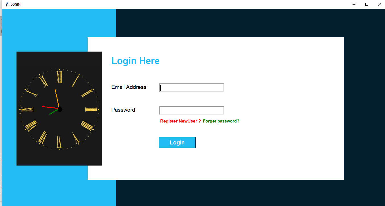 GitHub - twisha11/Login_register-python-: It's Login and Register page ...