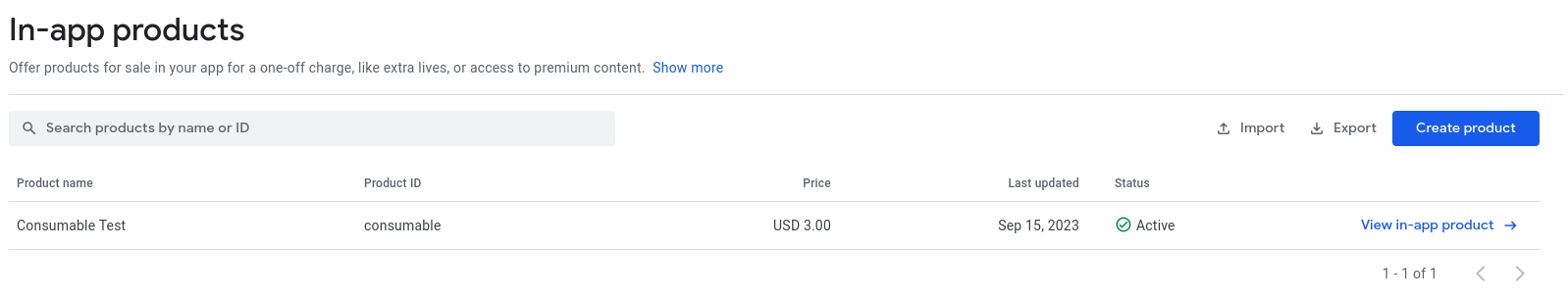 Inapppurchase Package Unable To Load Products From Play Store · Issue 134812 · Flutter