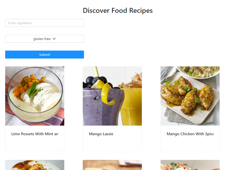 GitHub - Val971/recipes-food-search