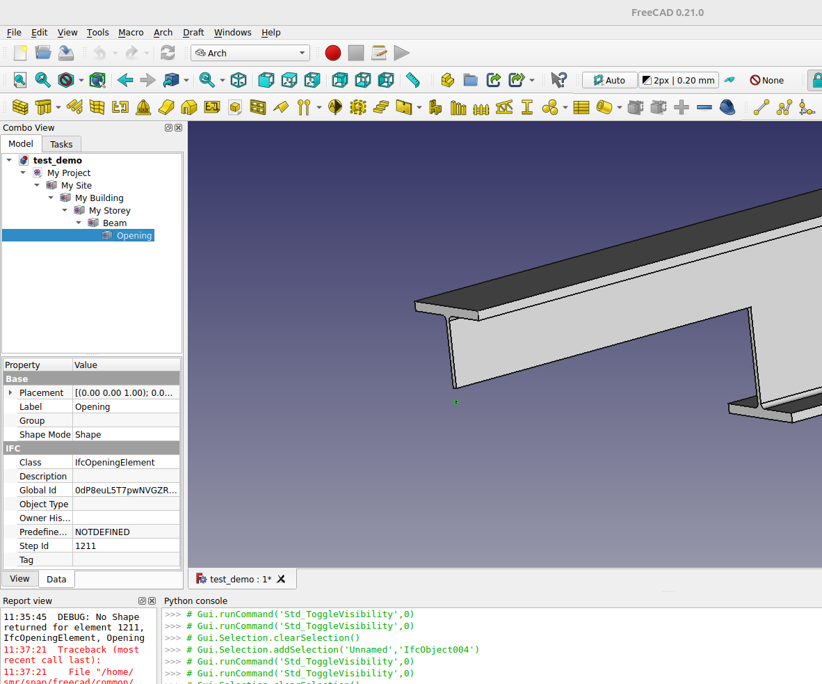 scaling issue of openings? · Issue #51 · yorikvanhavre/FreeCAD-NativeIFC · GitHub