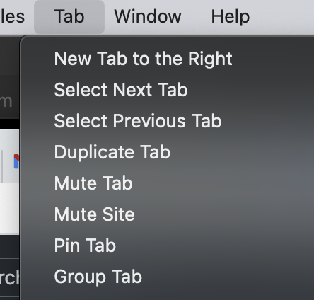 Add `Mute Tab(ctrl+m)` entry to Tab menu in menu bar · Issue #28705 ...