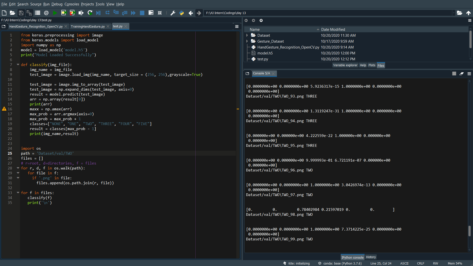 GitHub - iamnarendrans/handgesture_recognition