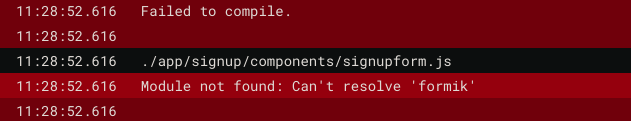 Error Cannot Find Module Formik · Issue 3041 · Jaredpalmerformik · Github