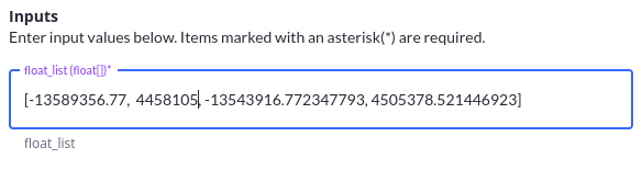 [BUG] [flytekit] When enter a number with a lot of decimal places in parameter of type List ...
