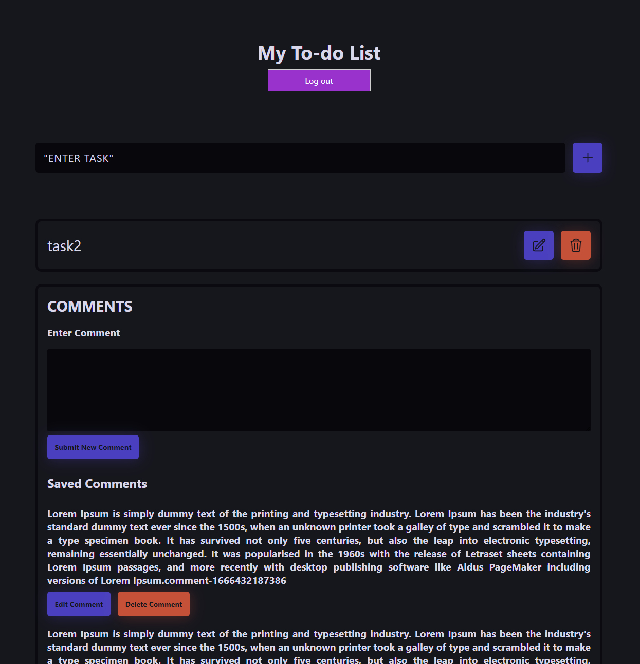 GitHub - gkudemus/react-todo-app: Todo app with login and comment GitHub - gkudemus/react-todo-app: Todo app with login and comment