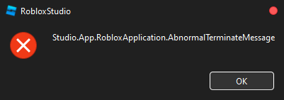 Repeating Roblox Studio Crashes · Issue #132 · MaximumADHD/Roblox-Studio-Mod-Manager · GitHub