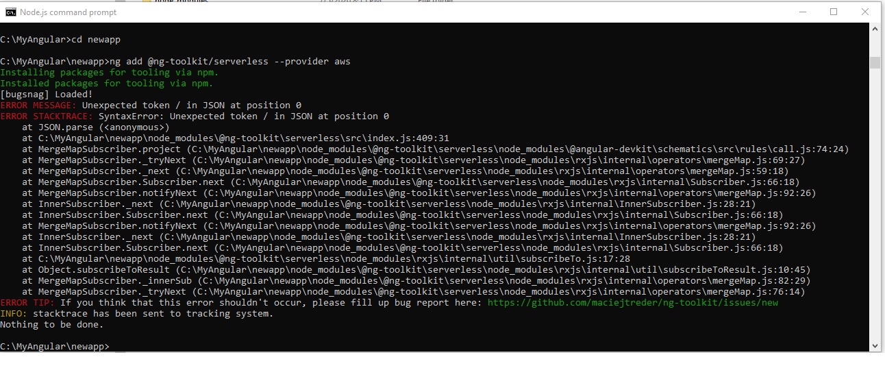 Cannot set property 'esModuleInterop' of undefined · Issue #814 · maciejtreder/ng-toolkit · GitHub