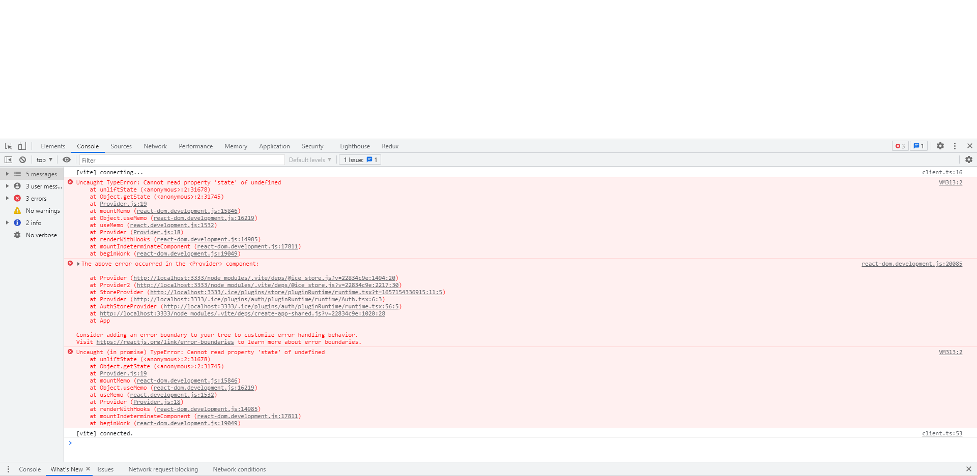突然项目启动不了 想问问是不是飞冰的原因 · Issue 5390 · Alibabaice · Github 