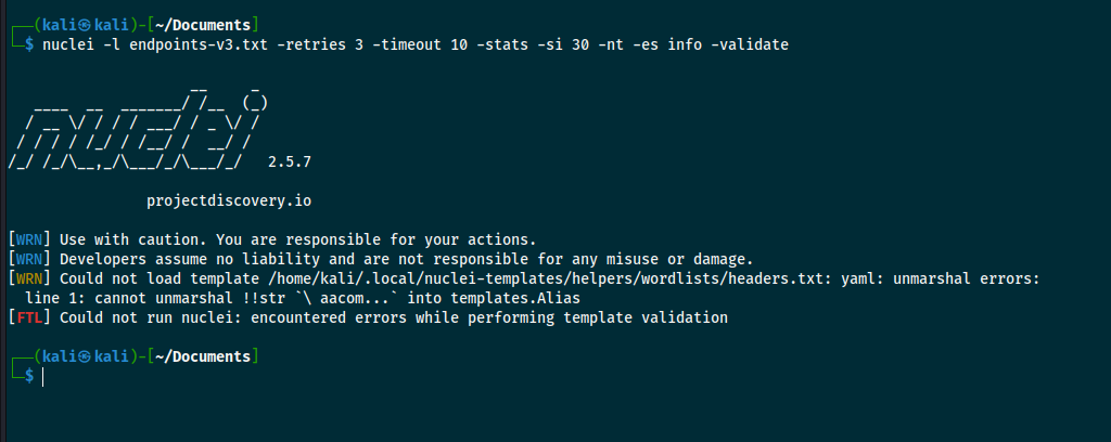 Error with how -nt flag interprets newly added helper files · Issue #1459 · projectdiscovery ...