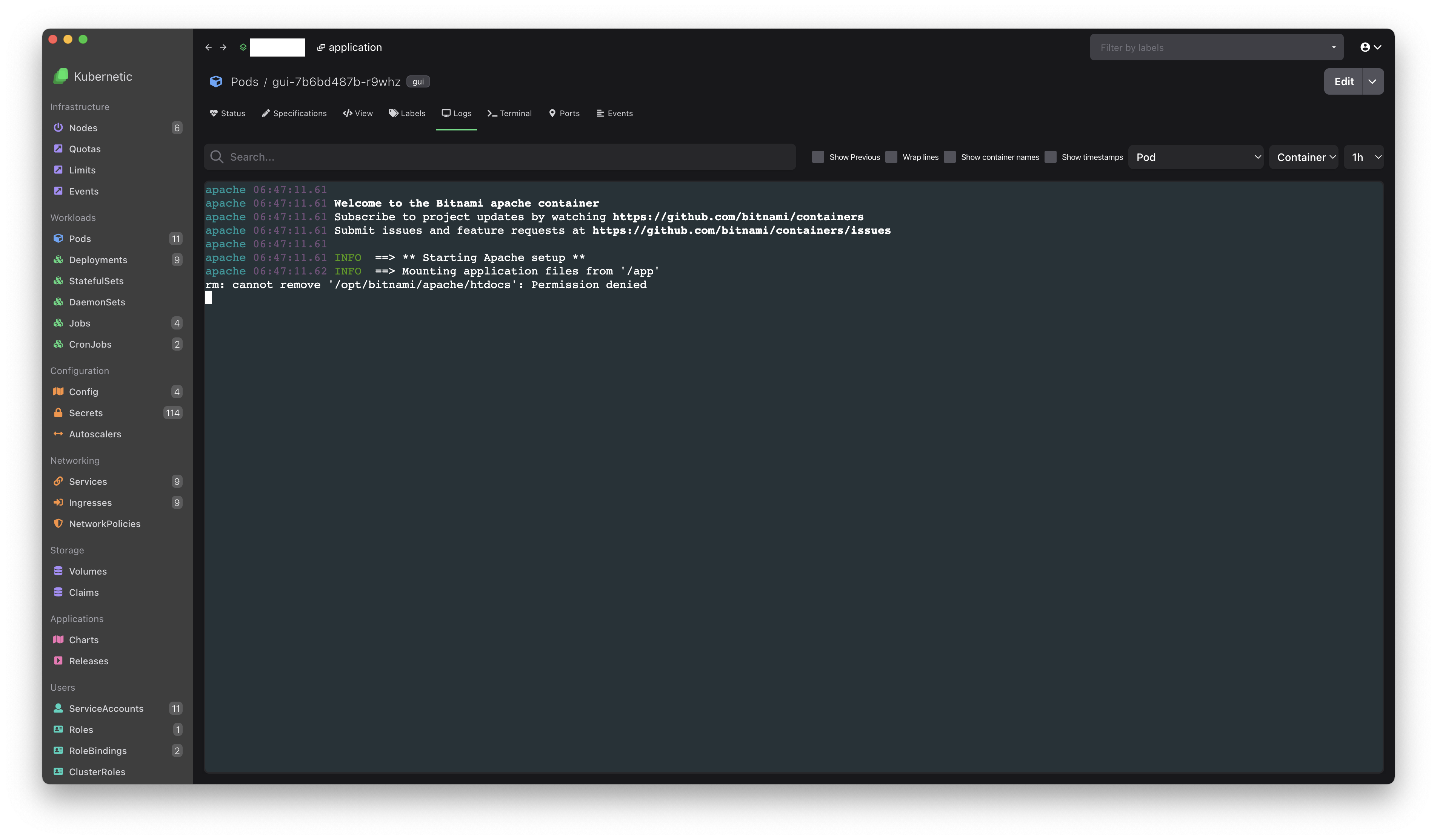 Permission denied in /opt/bitnami/apache/htdocs (setup.sh#L43) · Issue #22205 · bitnami ...
