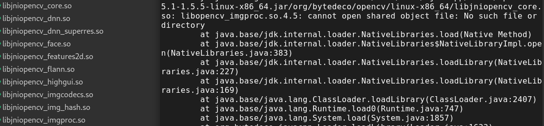 Opencv Loader Not Working In Unix · Issue 1034 · Bytedecojavacpp 6182