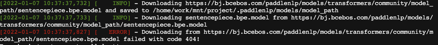训练vqa模型 layoutxlm ，resume时无法下载该预训练模型，显示报错网址没有这个模型 · Issue #5197 · PaddlePaddle/PaddleOCR · GitHub