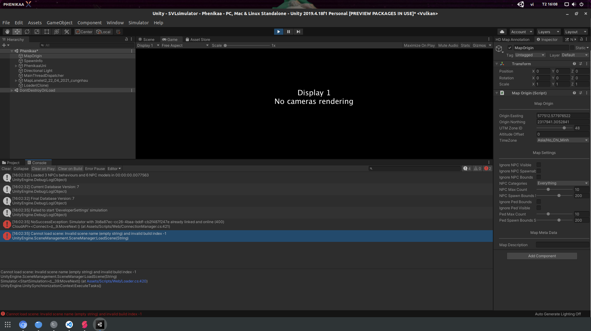 Cannot load scene: Invalid scene name (empty string) and invalid build index -1 · Issue #1440 ...