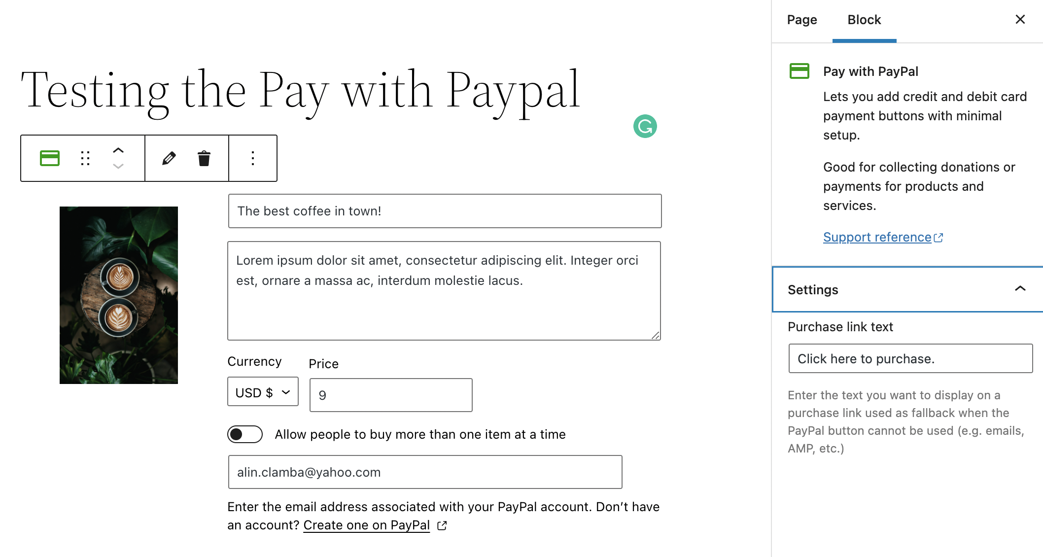 Pay with PayPal block: Configuration error — "Error:SP22" when trying to check out · Issue ...