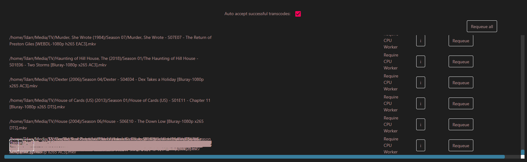 Bug - Odd visual error within the node queue, stacked text at the bottom of the list · Issue ...
