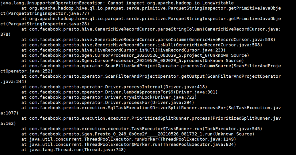 Support for Apache Hudi is not compatible to version 0.8 · Issue #16194 · prestodb/presto · GitHub