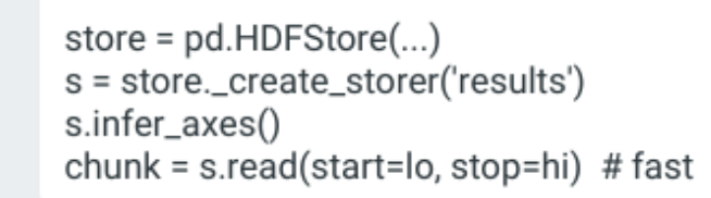 dotfinder: searching for efficient dump for the scored pixels - cooler, hdf, parquet, etc ...