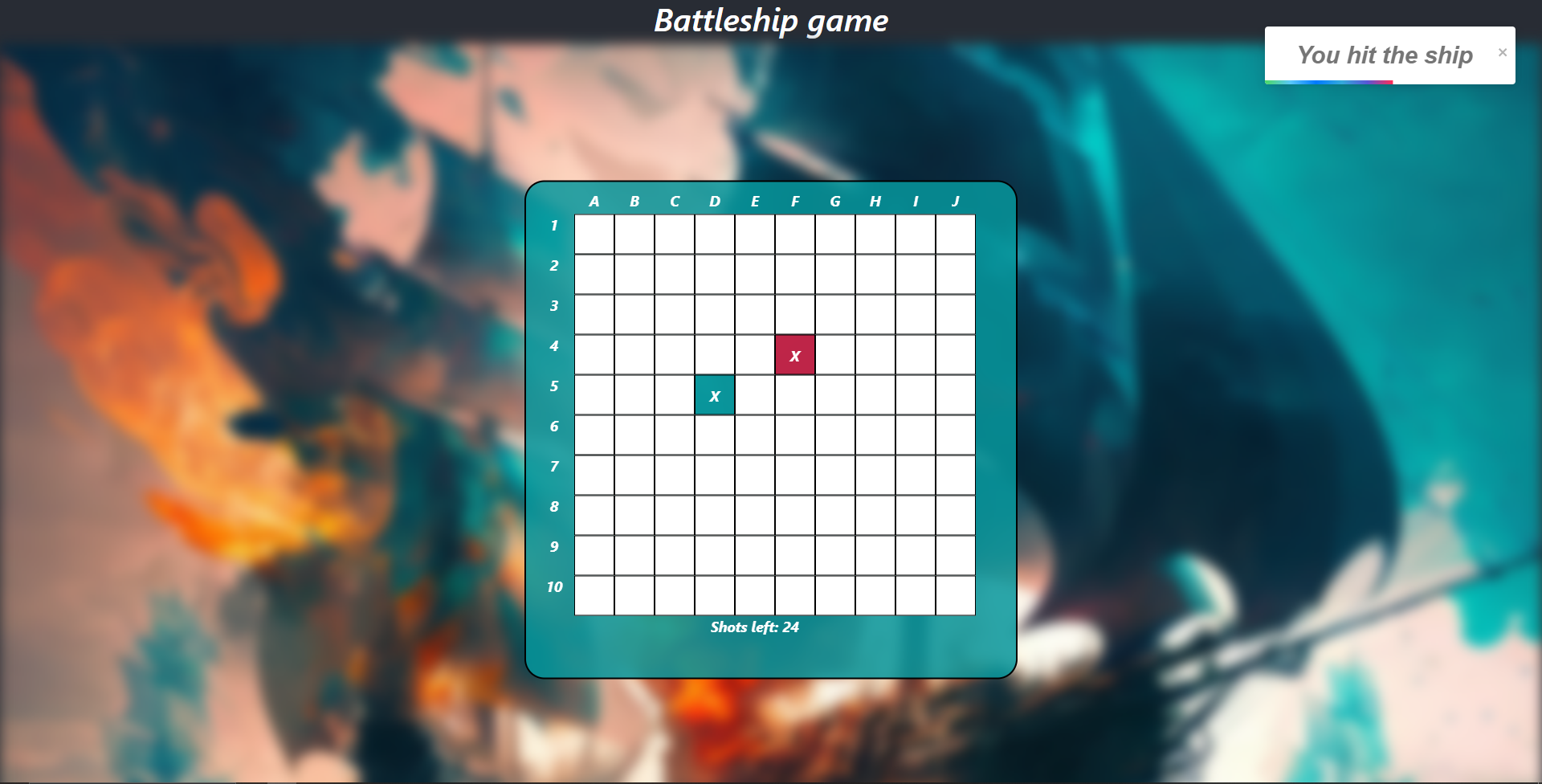 GitHub - JustasVai/BattleShip-Game