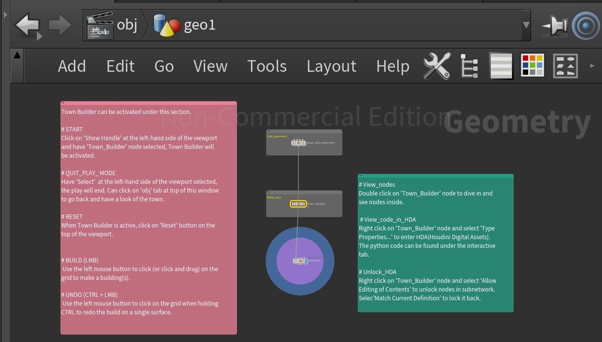 GitHub - 20000706/TownBuilder: Houdini procedural modelling tool