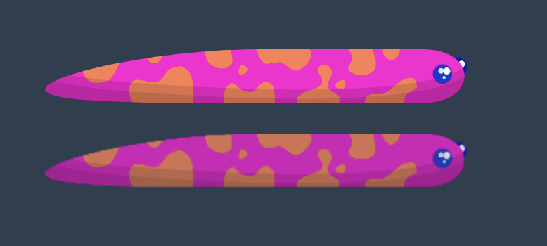 Applying Filter To A Sprite Inside A Renderer That Has Resolution 1 Results In Blurry Output