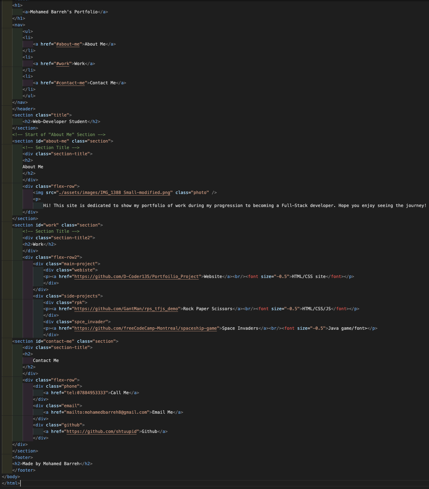 GitHub - mobarreh/Professional-Portfolio