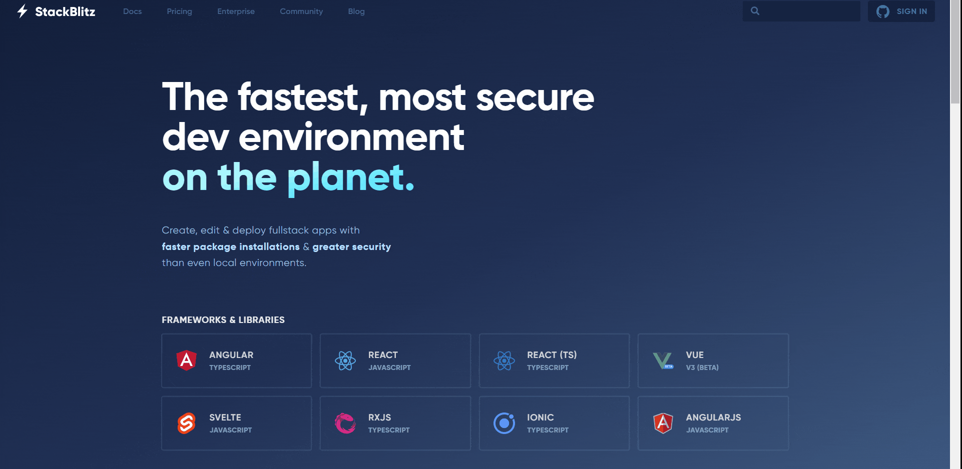 Escaping stackblitz demo on https://stackblitz.com/ · Issue #1449 ...
