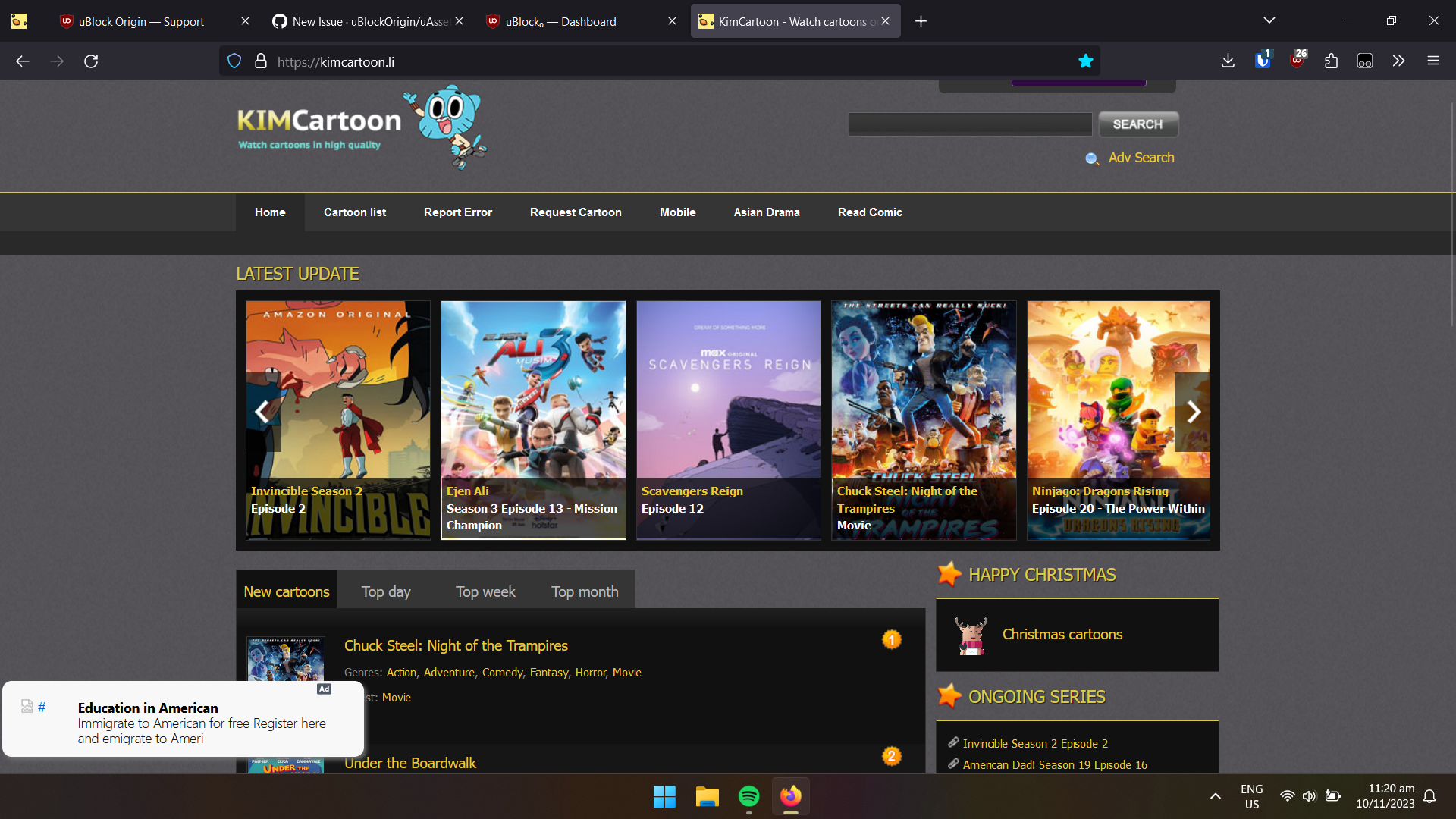 kimcartoon.li: ads · Issue #20577 · uBlockOrigin/uAssets · GitHub
