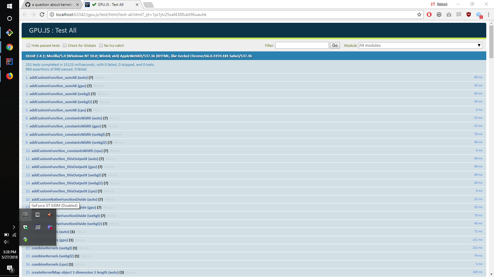 a question about kernels and outputToTexture · Issue #290 · gpujs/gpu.js · GitHub